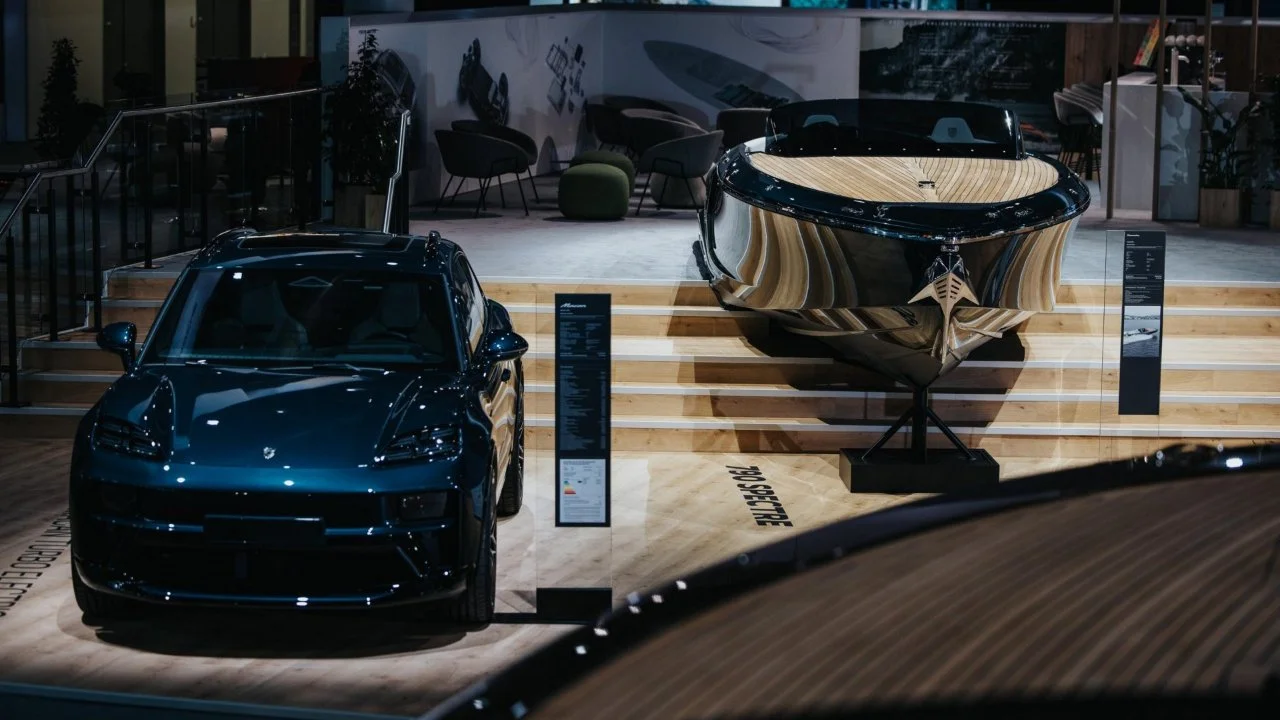 Frauscher x Porsche 790 Spectre & Macan Concept Lago: Electric Madness ...