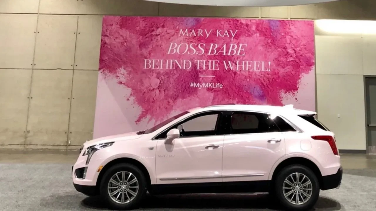 Mary Kay's Electric Pink Cadillac: The 2025 OPTIQ Gets a Shocking ...