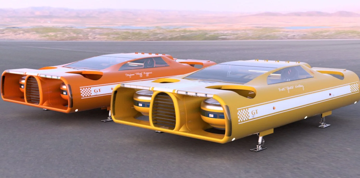 GT Slipstream: The Future of Flying Muscle Cars by Ace VTOL! — Captain ...