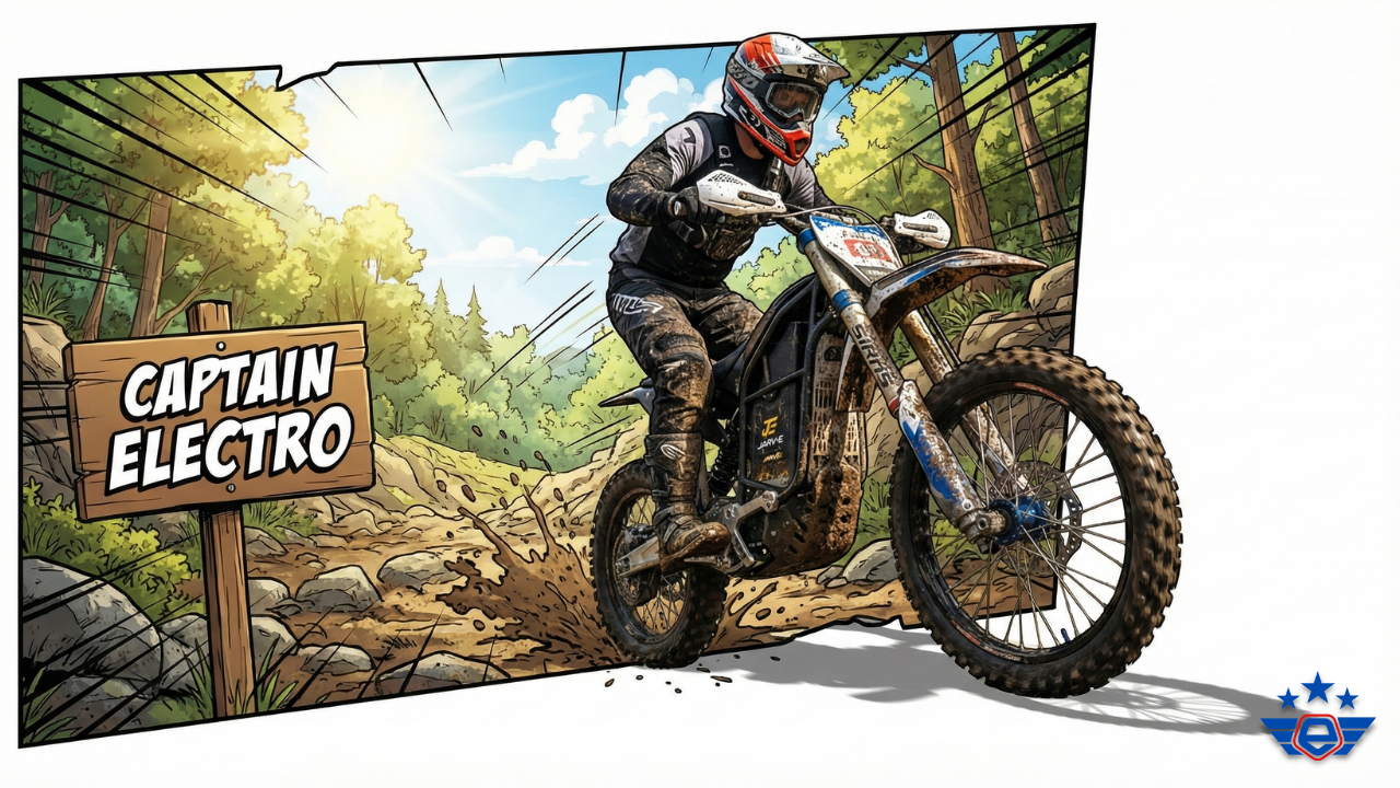 Jarv-E Electric Enduro Review: Graham Jarvis's 67hp Dirt Bike — Captain ...