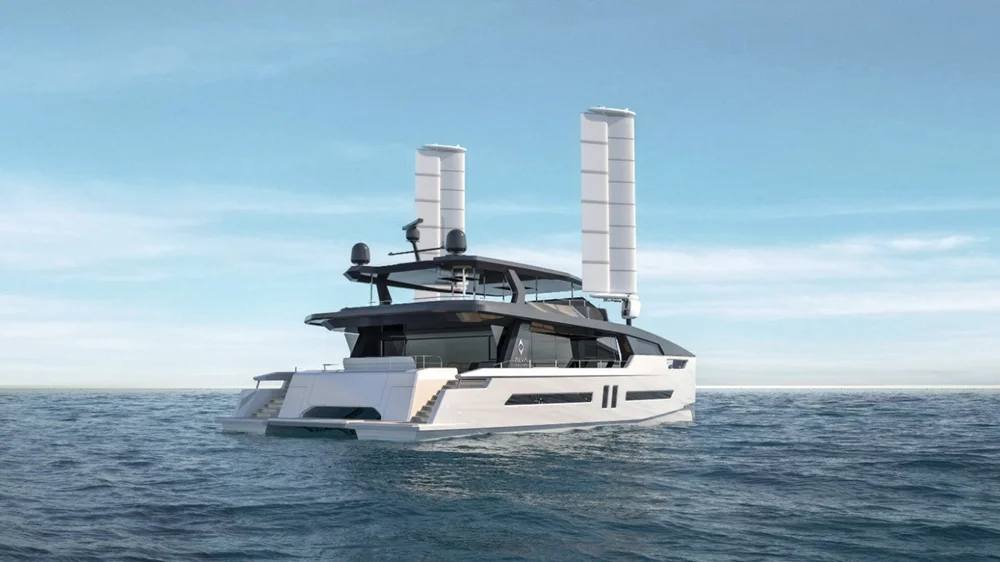 Alva Yachts Unveils Ocean Eco 90 H2: The Groundbreaking 28m Hydrogen ...
