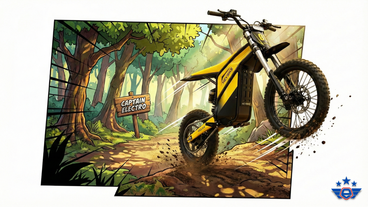 Heybike Villain Review: A $1,400 Electric Dirt Bike That Rips — Captain ...