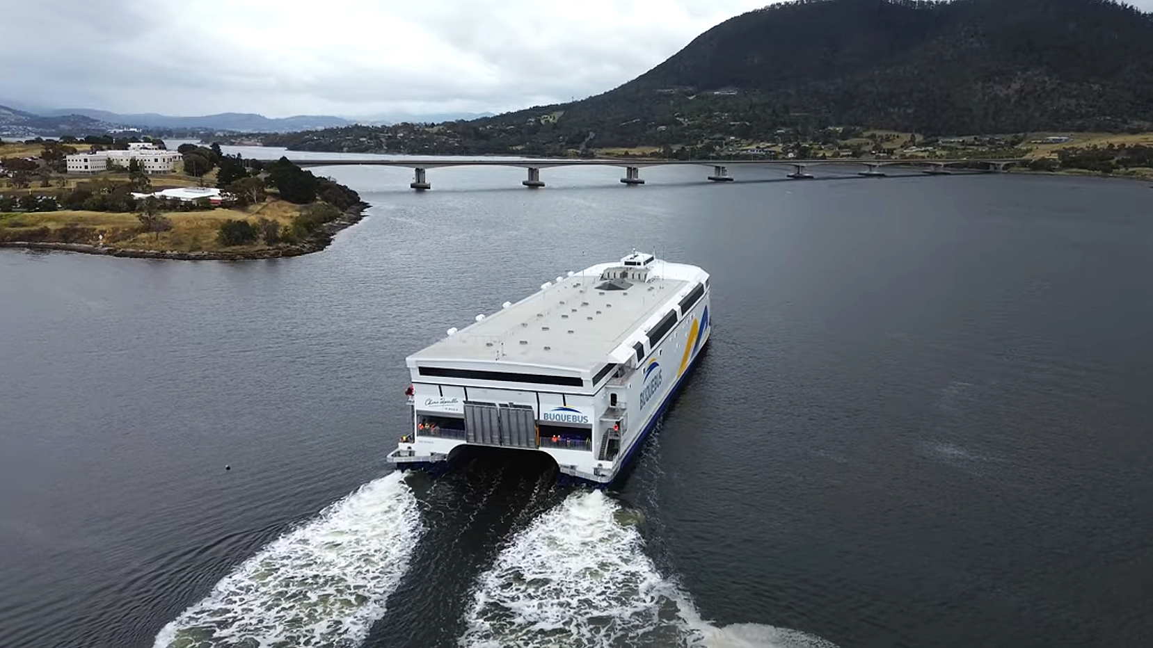 World's Largest Electric Ship Hull 096 Begins Harbor Trials — Captain ...