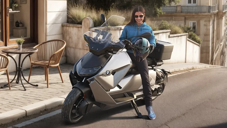 2025 BMW CE 04 Review: The Ultimate Electric Maxi-Scooter Gets an ...