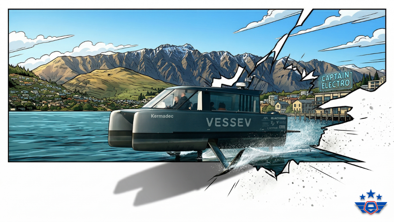 Vessev VS-9: The Electric Hydrofoil Ferry Taking Over New Zealand ...