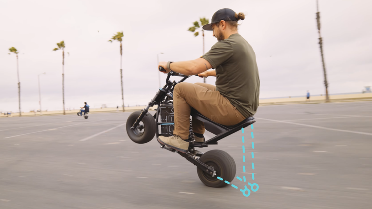 Wheelie Fun Bike: The Electric Scooter with a Wheelie Button Review ...