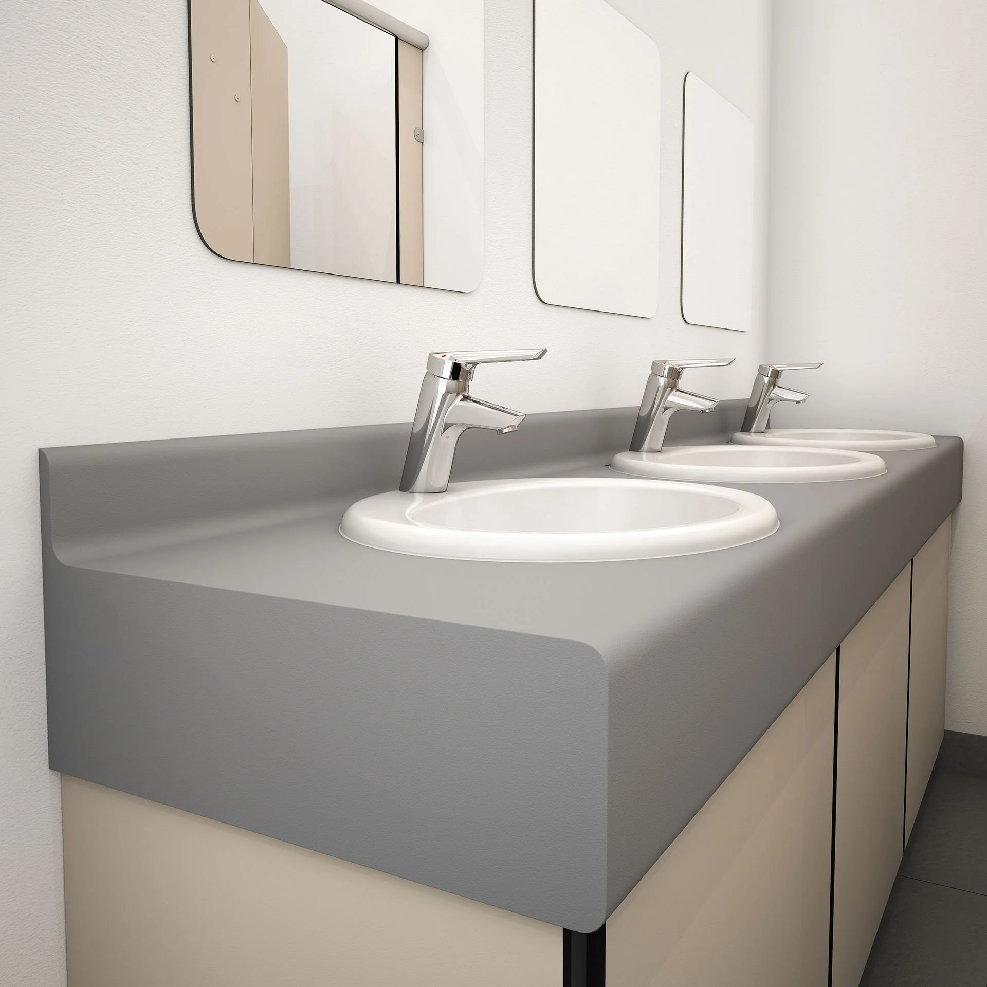 Trovex - Washrooms - Cubicles - Vanity units - Duct panelling