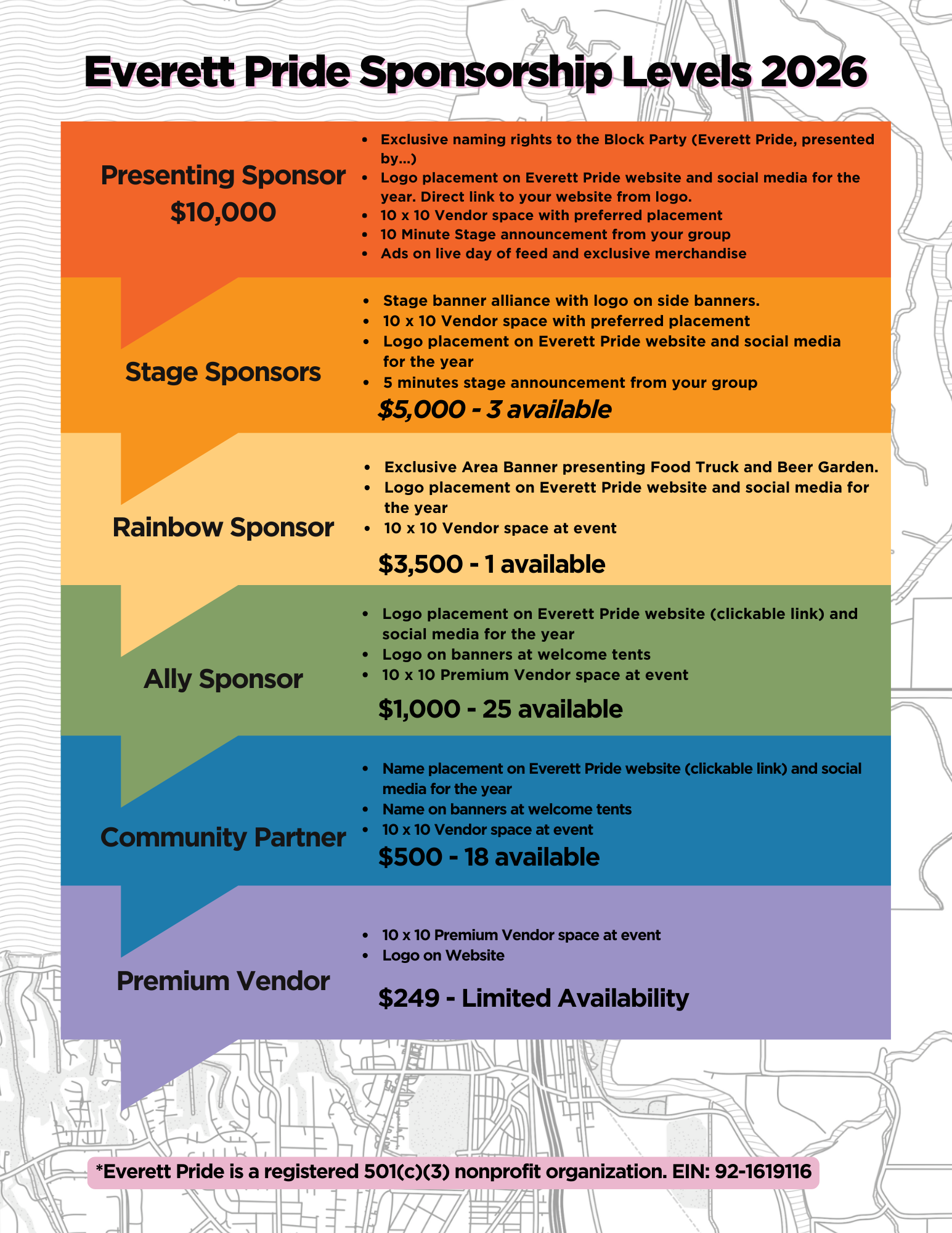 2026 Sponsorship — Everett Pride