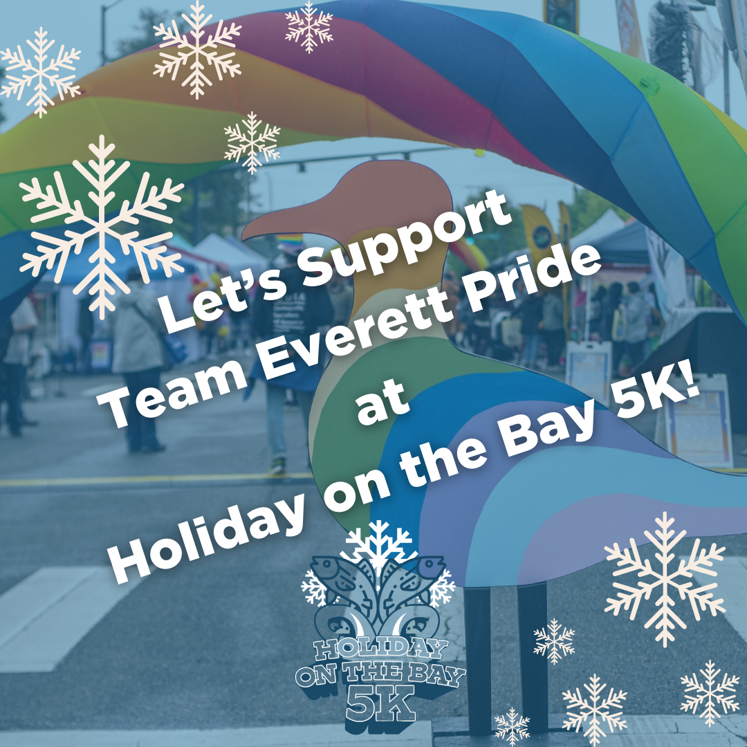 Team Everett Pride at the Holiday at the Bay 5k! — Everett Pride