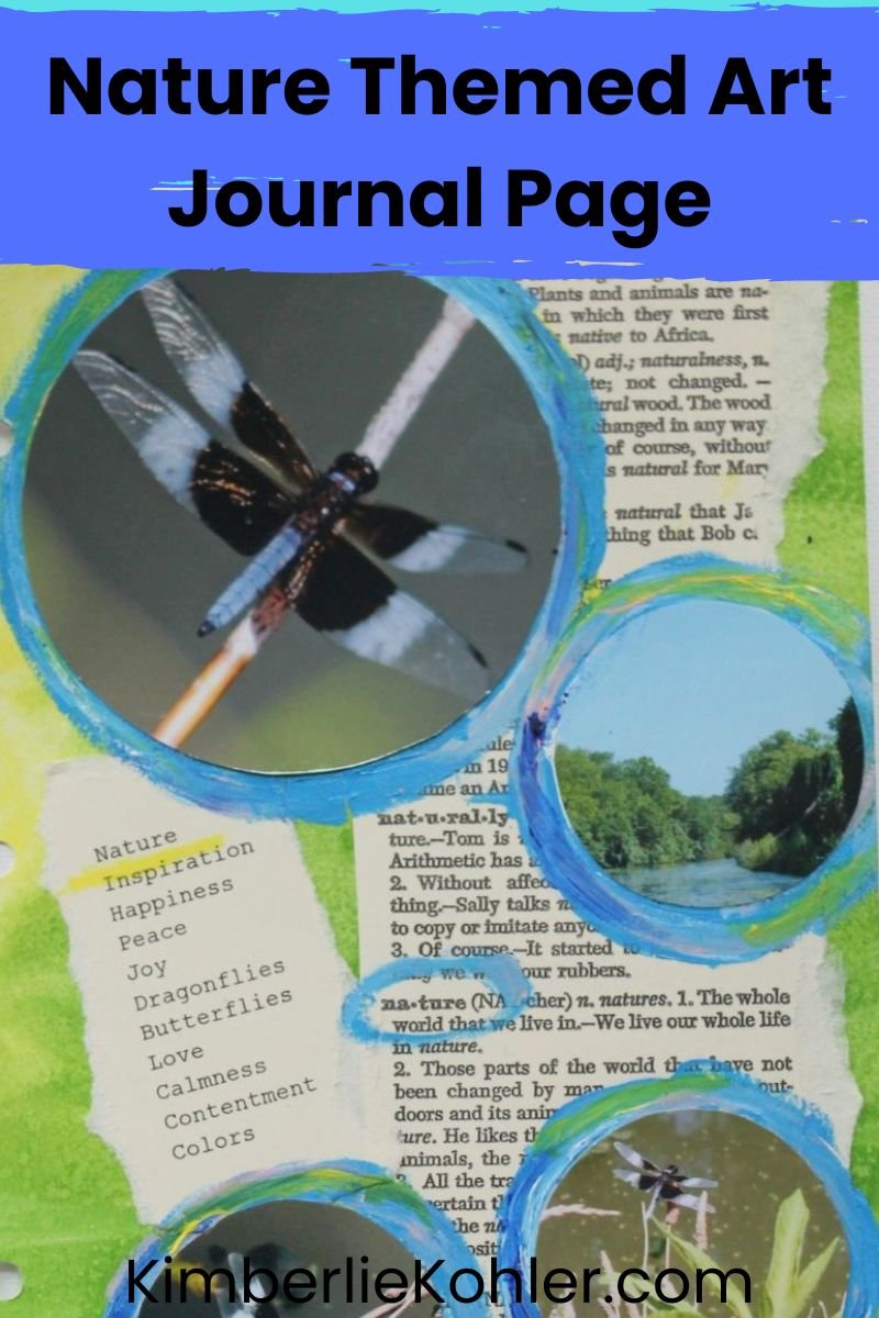 Nature Themed Art Journal Page — Kimberlie Kohler, Jewelry Artist