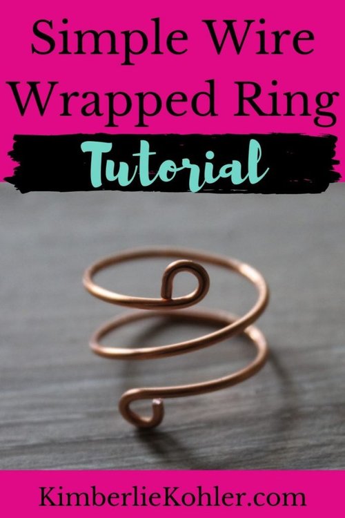 Simple Wire Wrapped Ring Video Tutorial — Kimberlie Kohler, Jewelry Artist