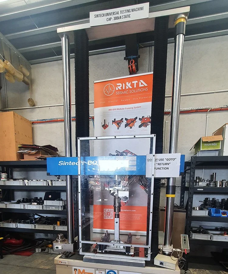 Q75-J22 | Open Flanged SHS Joiner — RIKTA Seismic