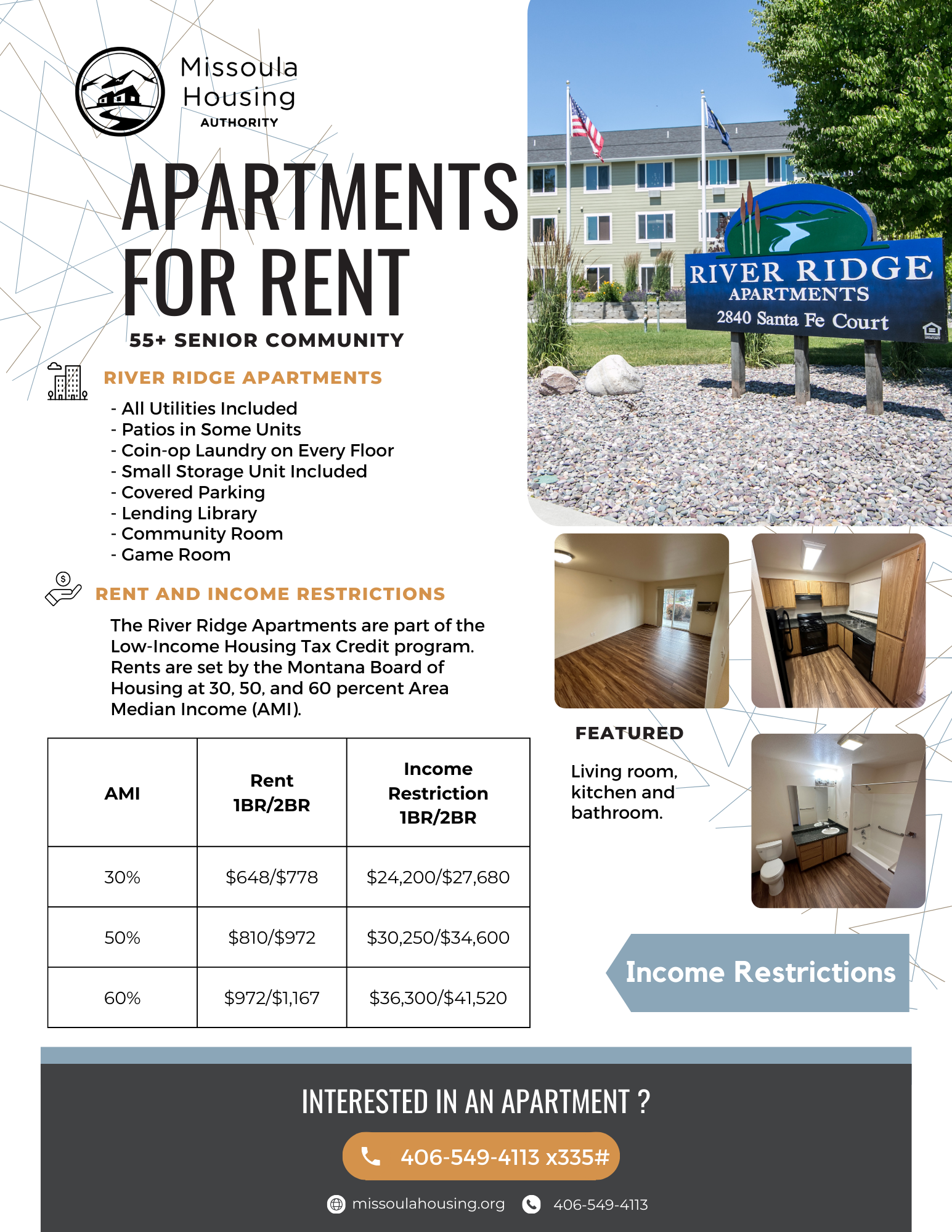 MHA’s 55+ Senior Community — Missoula Housing Authority