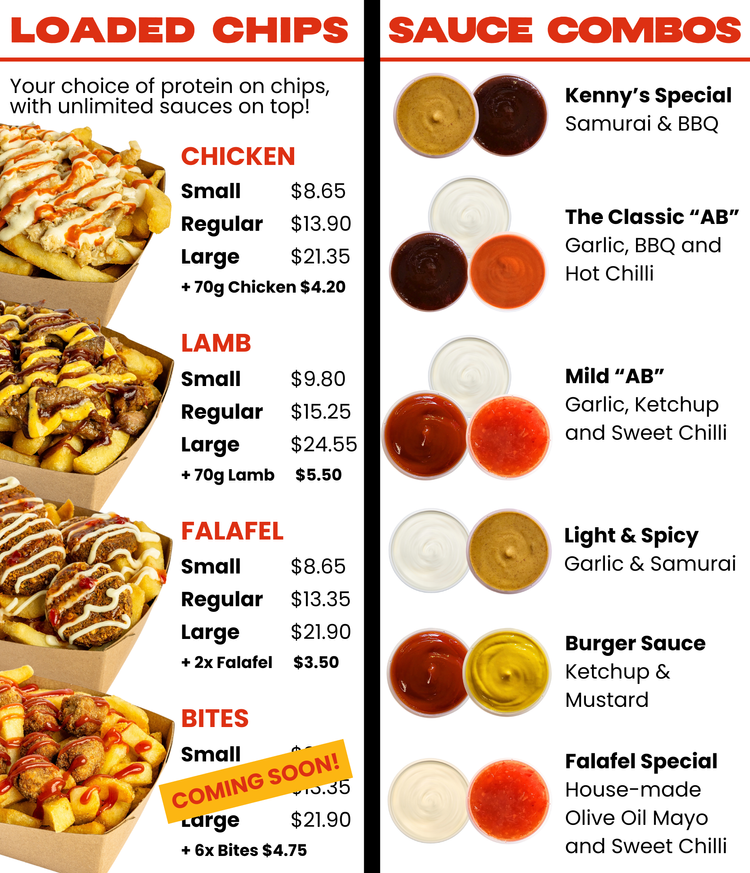 MENU — Kenny's