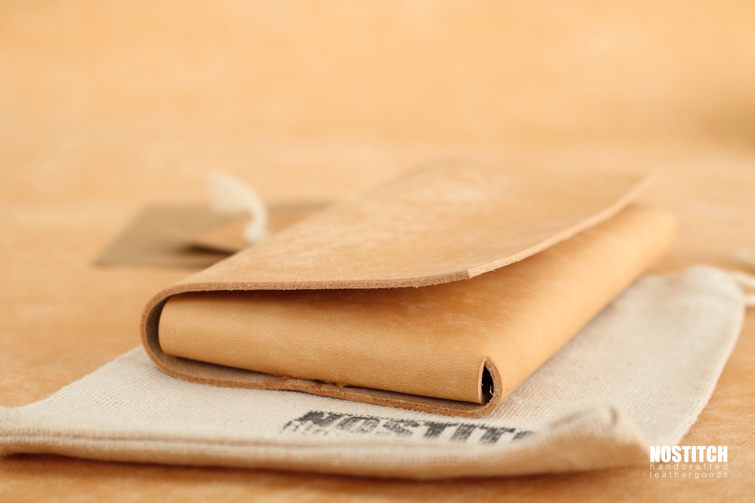 The Fold Plus - Handmade minimal leather wallet | Nostitch