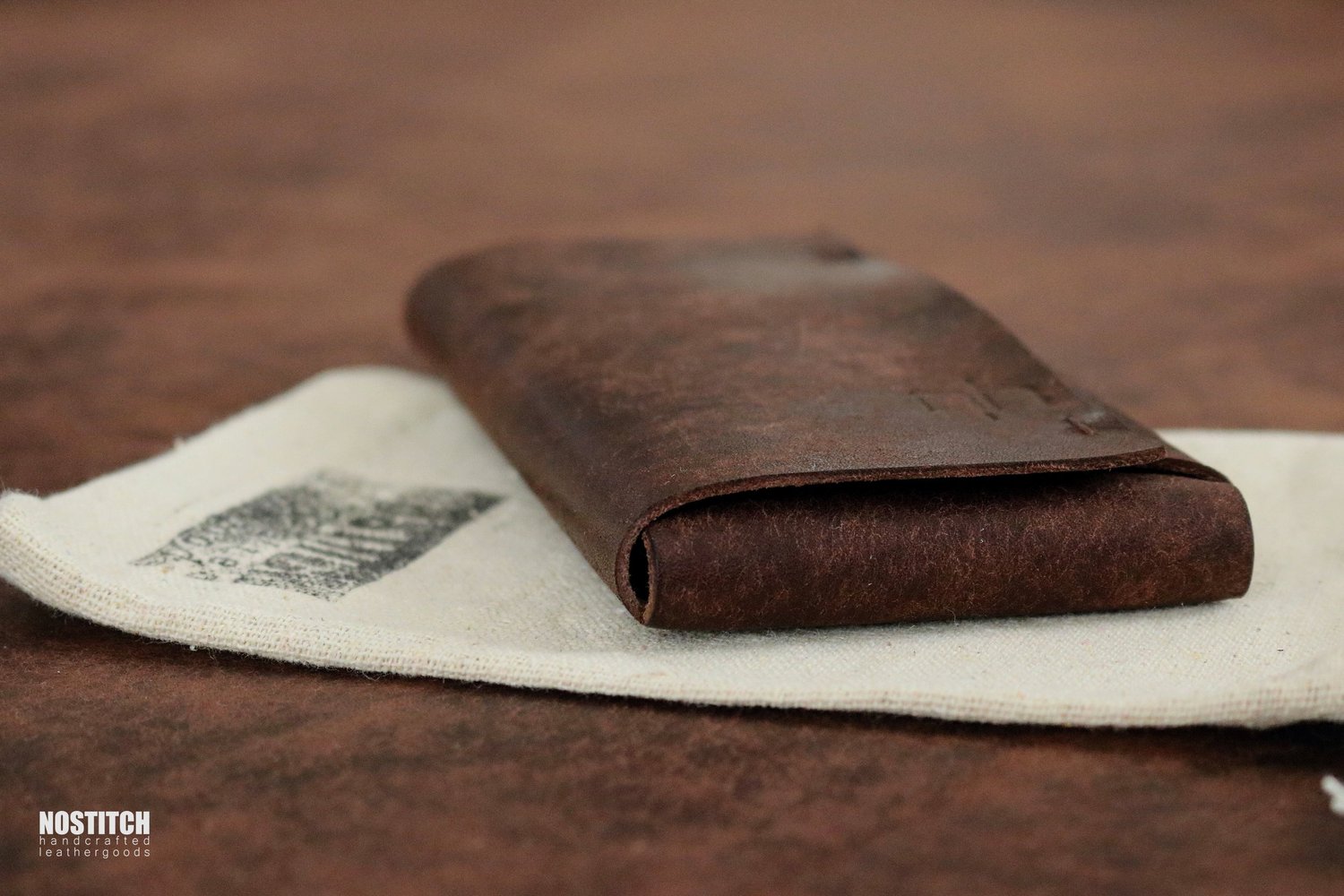 The Fold Plus - Handmade minimal leather wallet | Nostitch