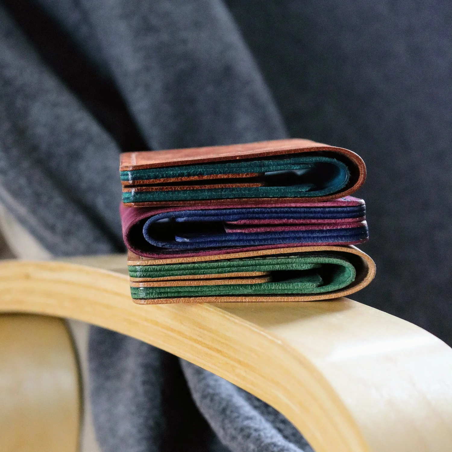The Fold Plus - Handmade minimal leather wallet | Nostitch