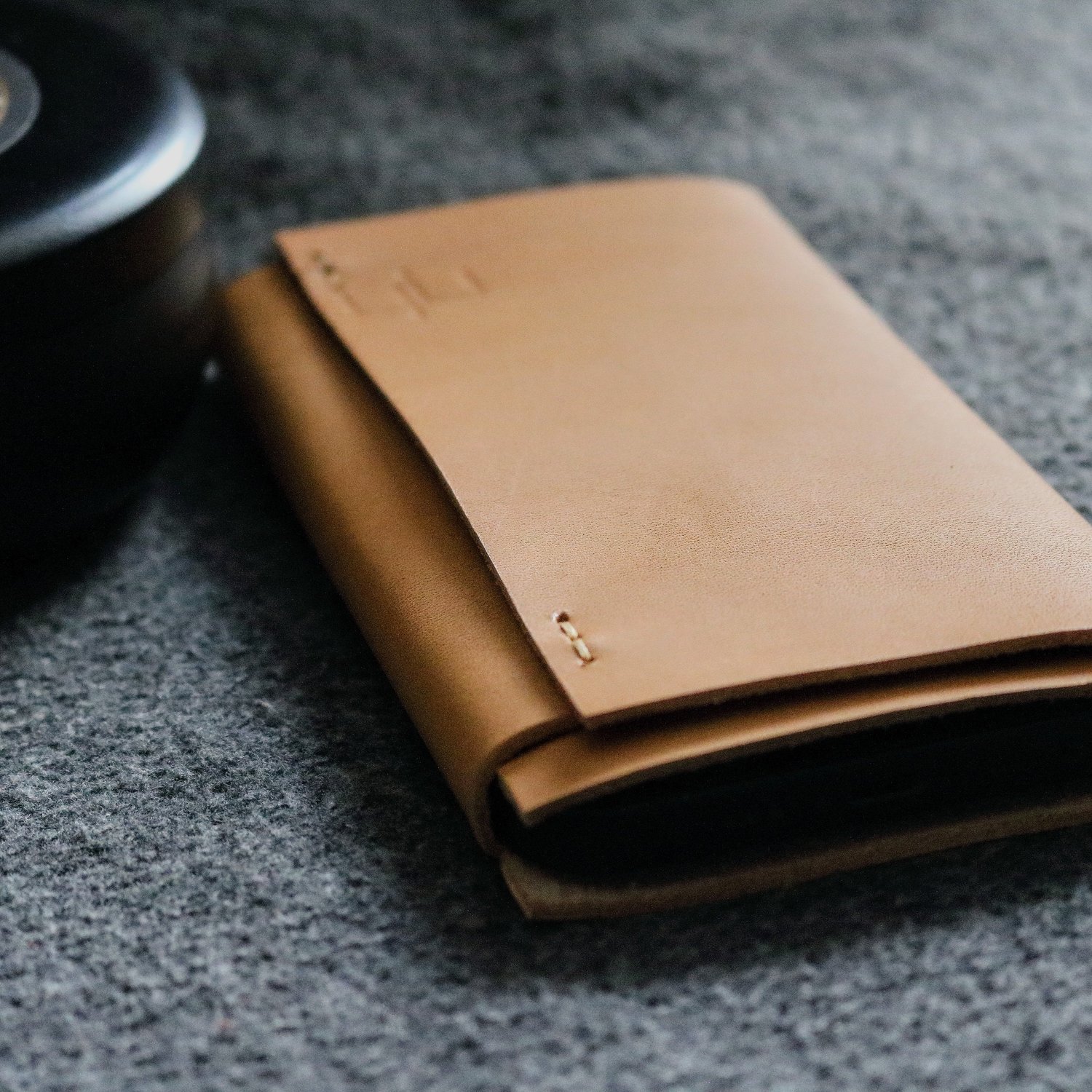 The Fold Plus - Handmade minimal leather wallet | Nostitch
