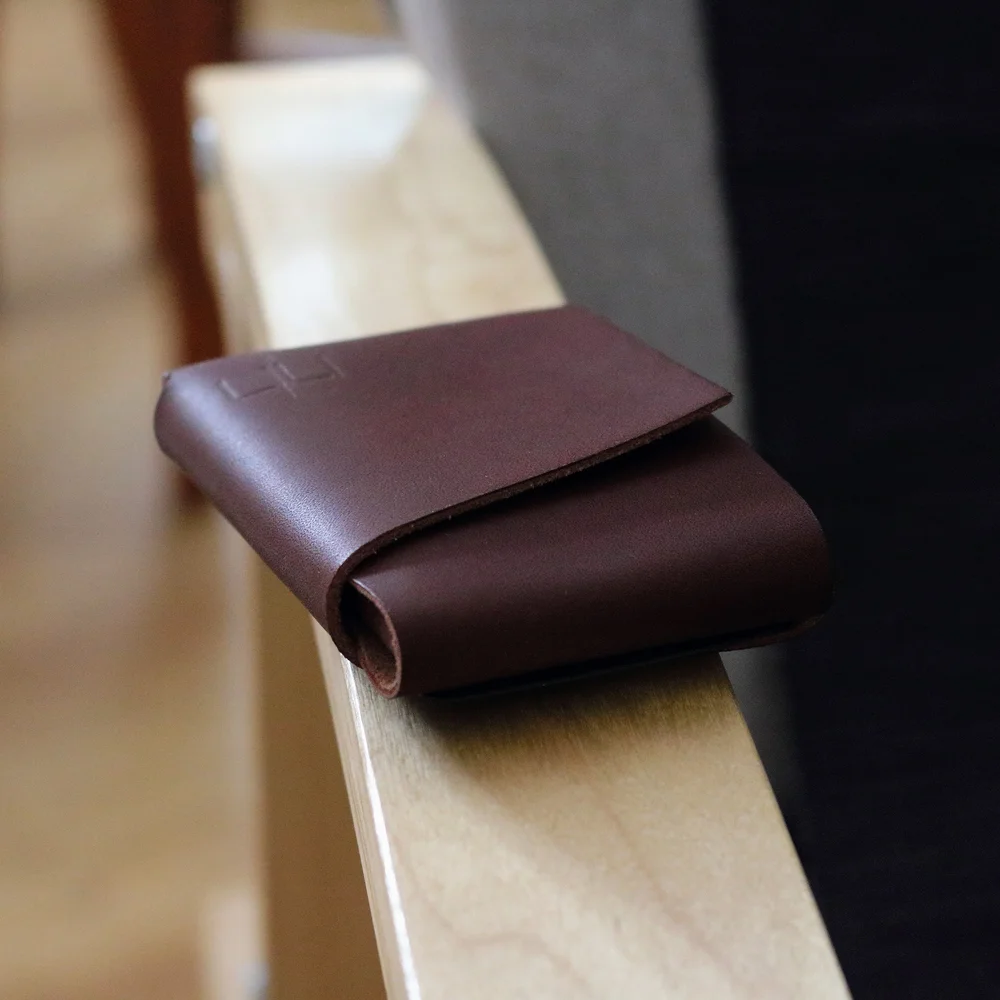 The Fold Plus - Handmade minimal leather wallet | Nostitch