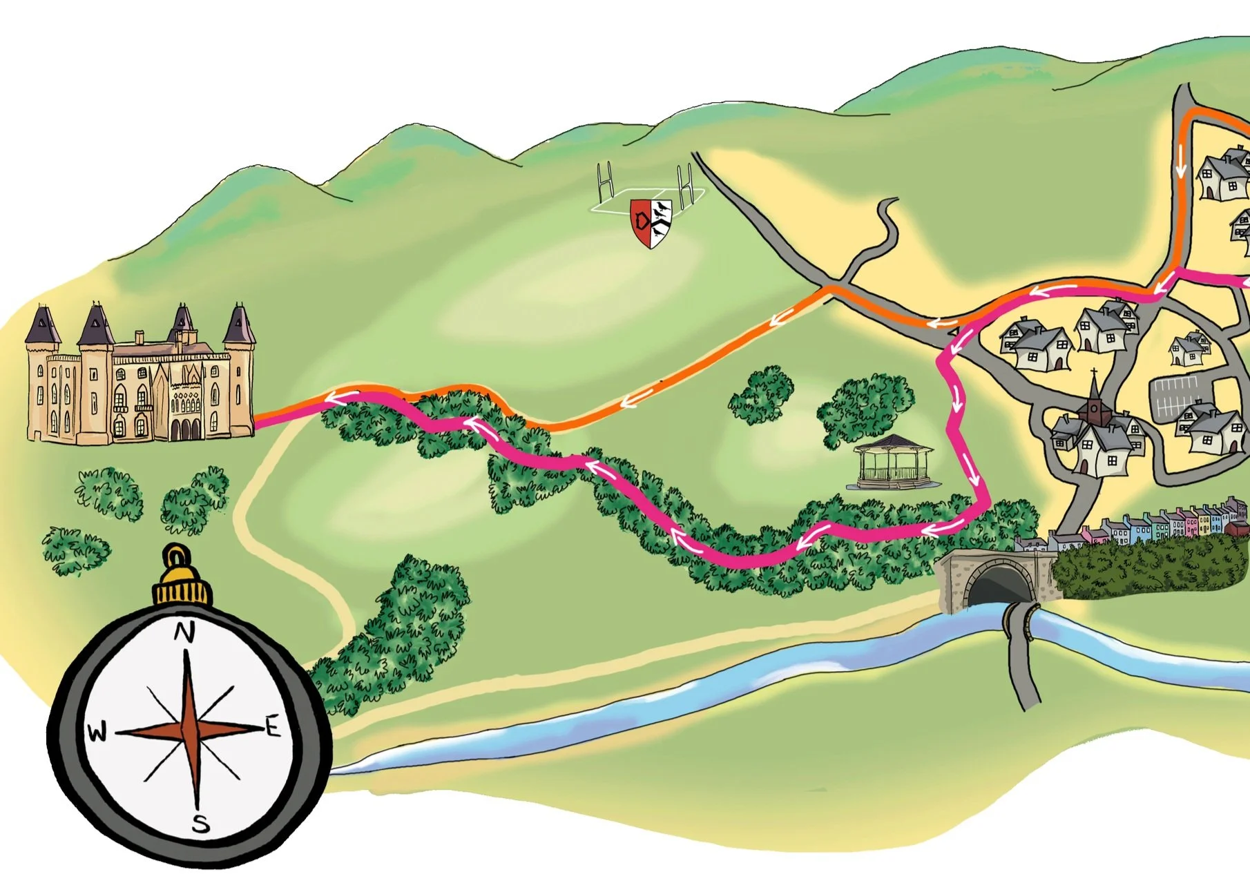 Illustrated Maps — Arry Cain Illustration