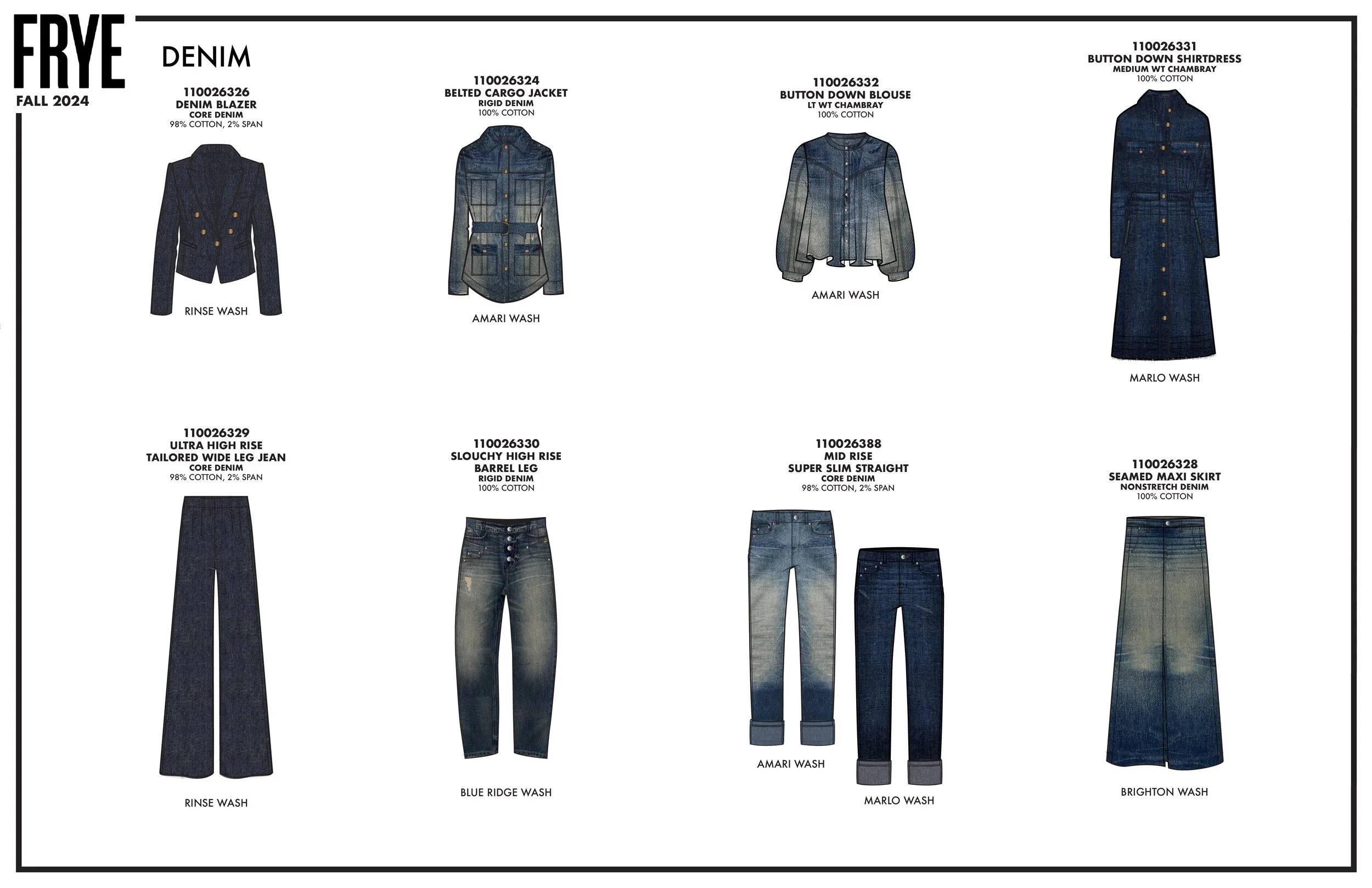 Denim Samples — Kel Noelle Design