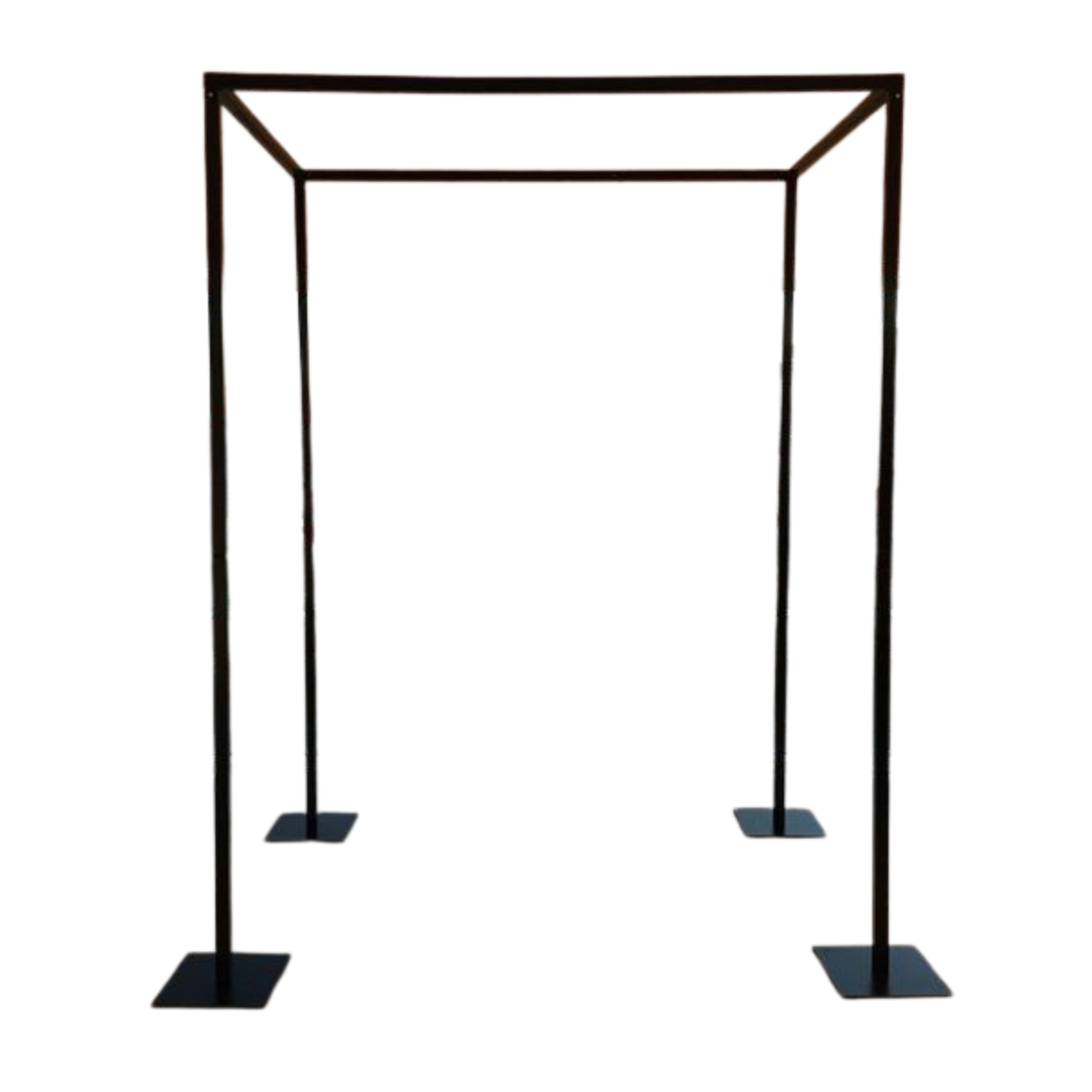 BLACK METAL CHUPPAH FRAME — RENTAL RESERVE