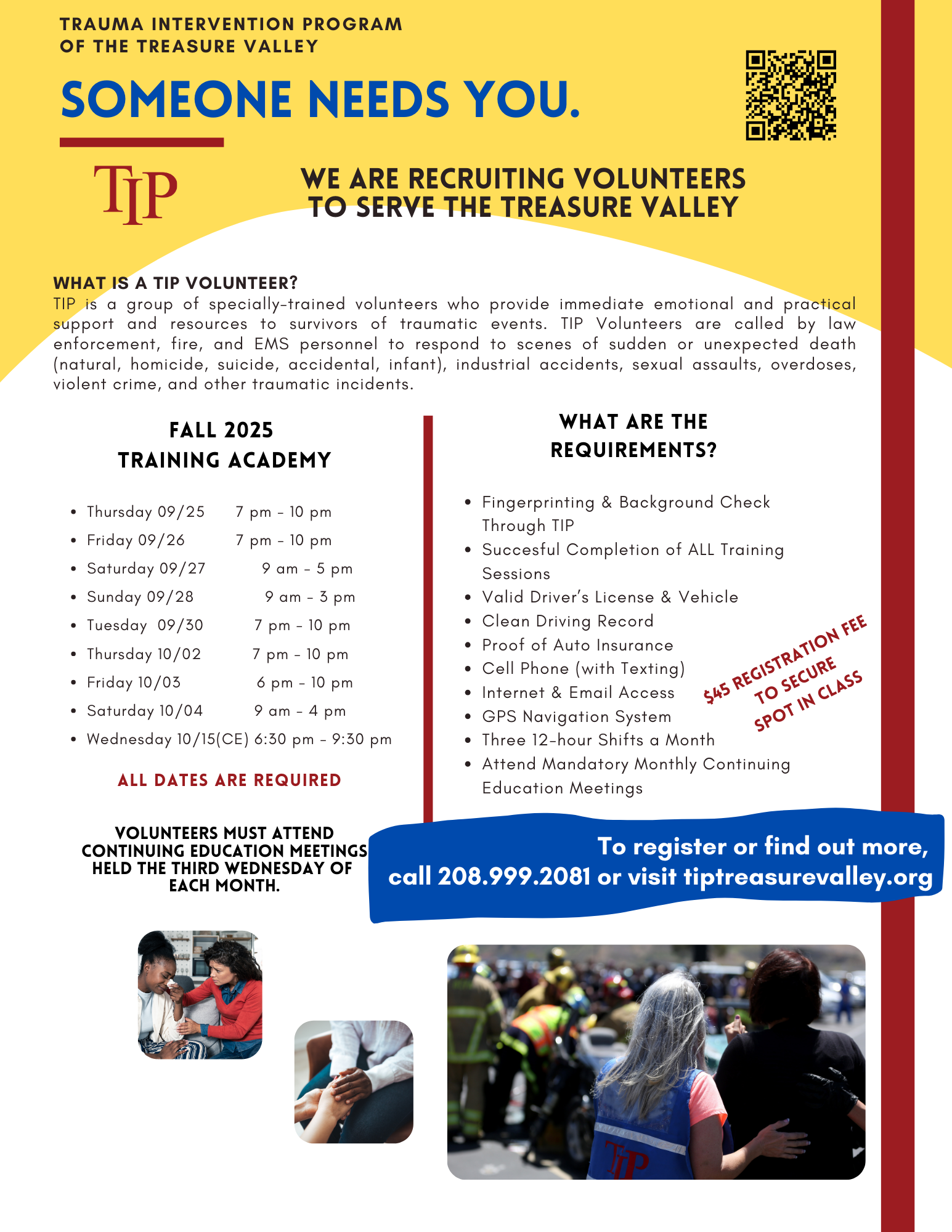 Volunteer — Trauma Intervention Program of Treasure Valley