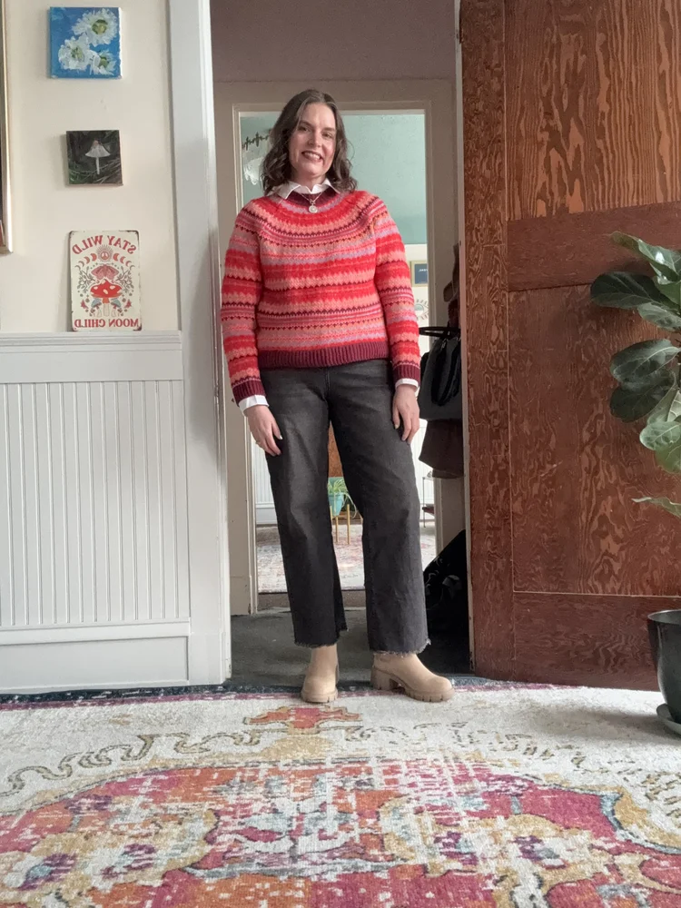 Winter Outfits Over 50: Styling Fair Isle Sweaters for Seasonal Chi ...