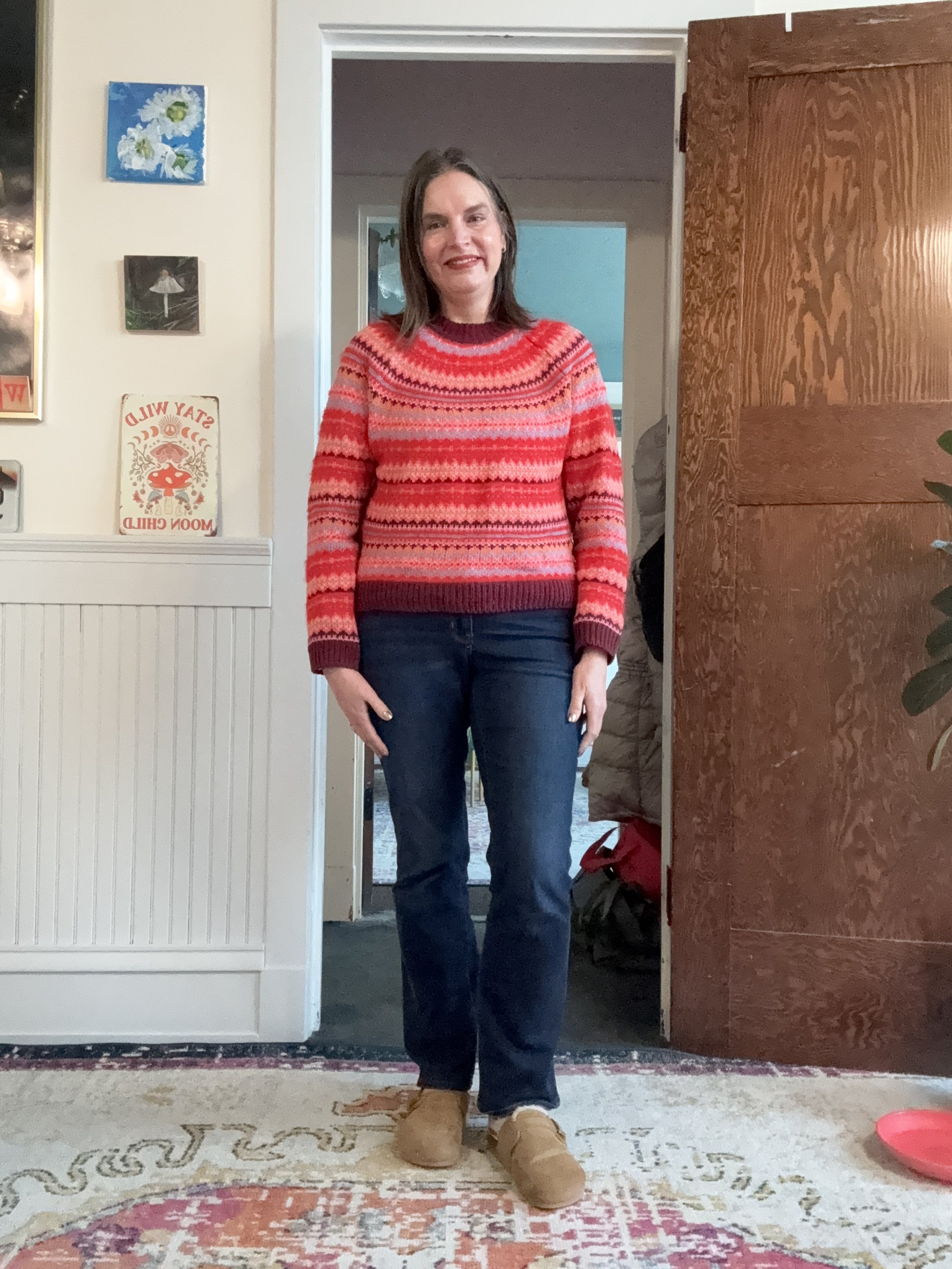 Winter Outfits Over 50: Styling Fair Isle Sweaters for Seasonal Chi ...