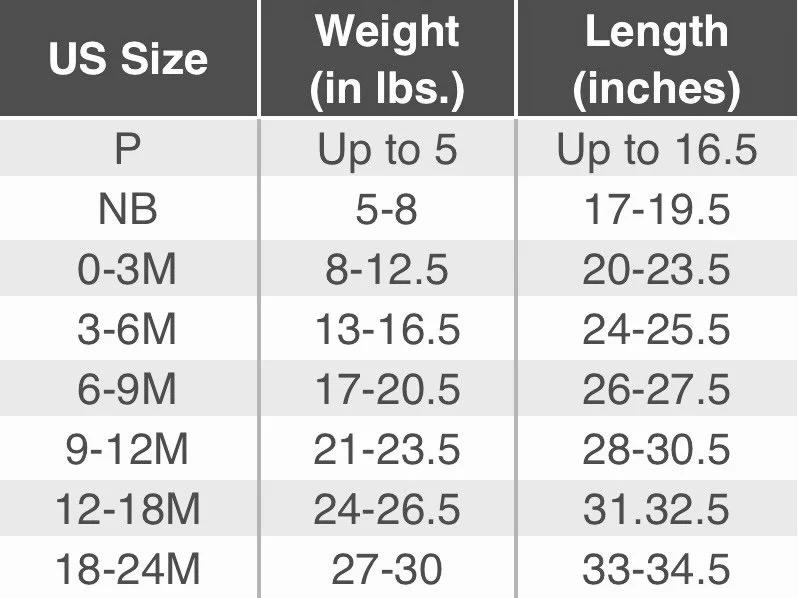 Size Guide — Rowdy Runts
