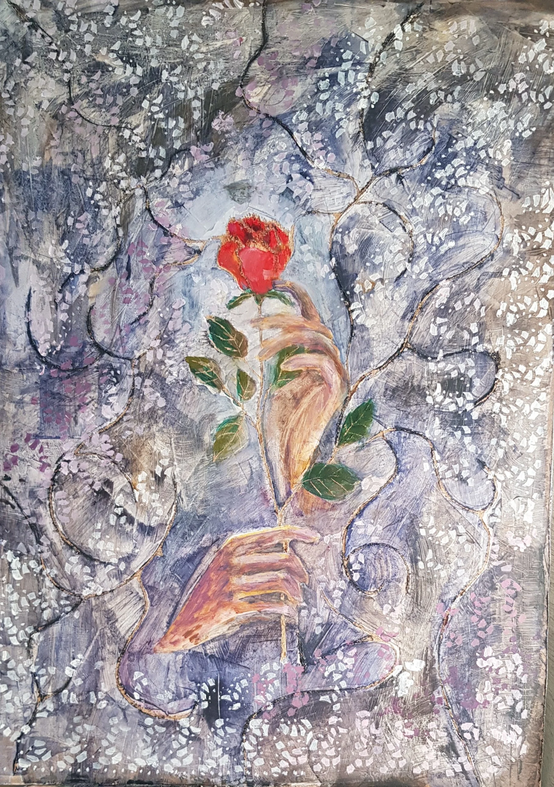 Explore Jonna's Paintings | Ethereal and Melancholic Beauty on Canvas ...