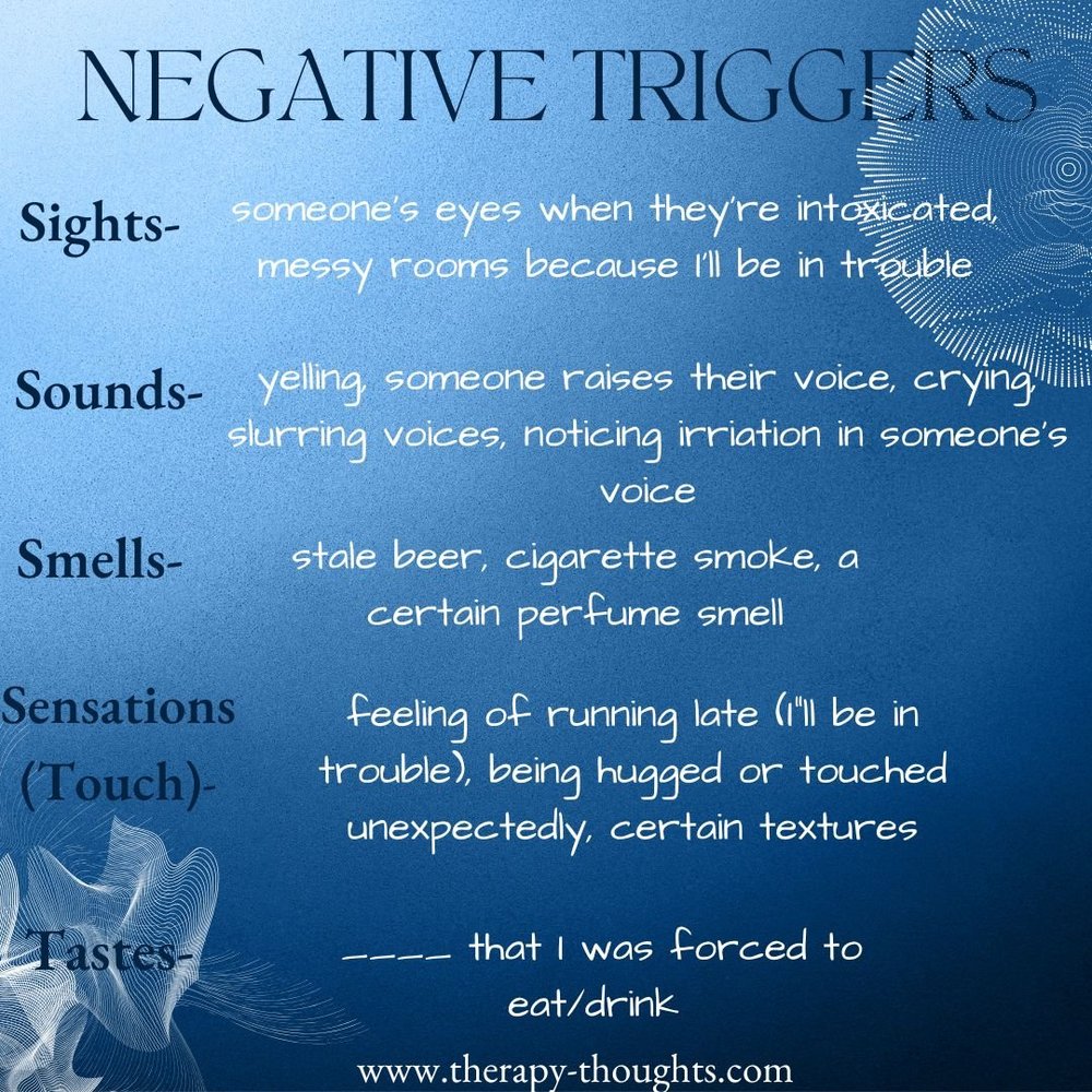 Positive and Negative Triggers — Therapy-Thoughts