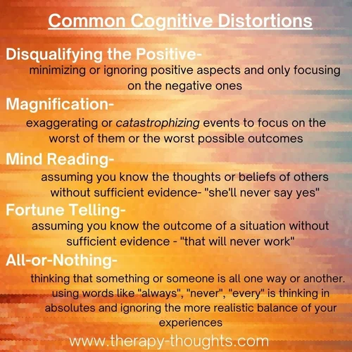 3 Common Ways Your Brain Gets It Wrong — Therapy-Thoughts