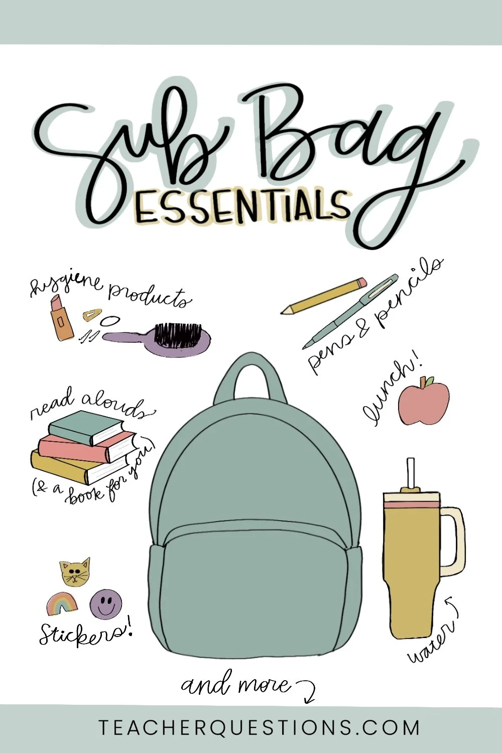 Elementary Substitute Teacher Essentials — Teacher Questions - Advice ...