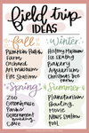 Field Trip Idea Inspiration — Teacher Questions - Advice and Freebies ...