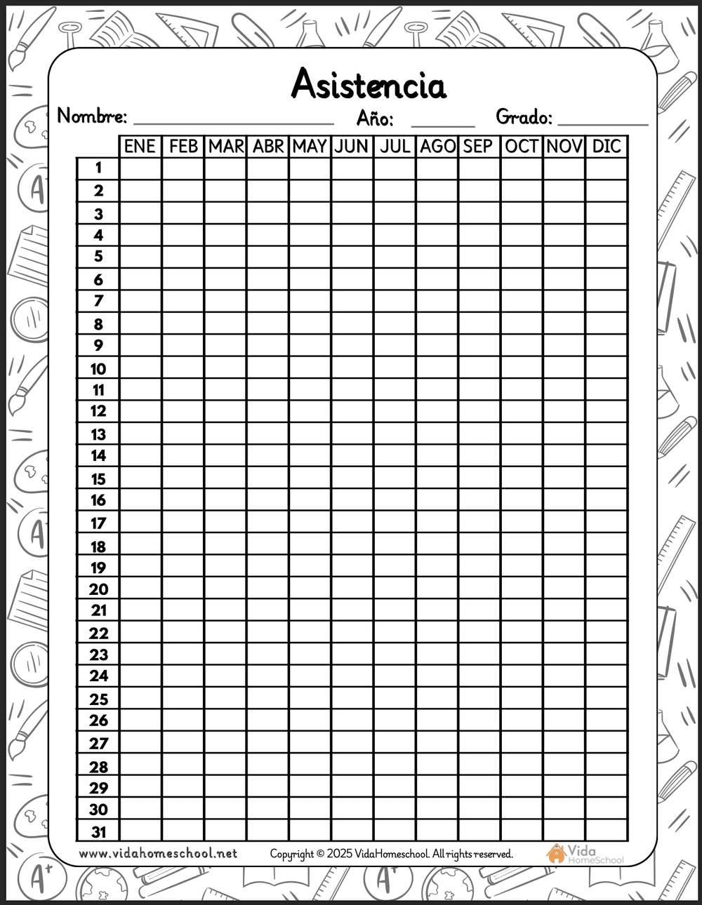 Evidencias o Portafolio en Español Full Color (Edición 2025 ...