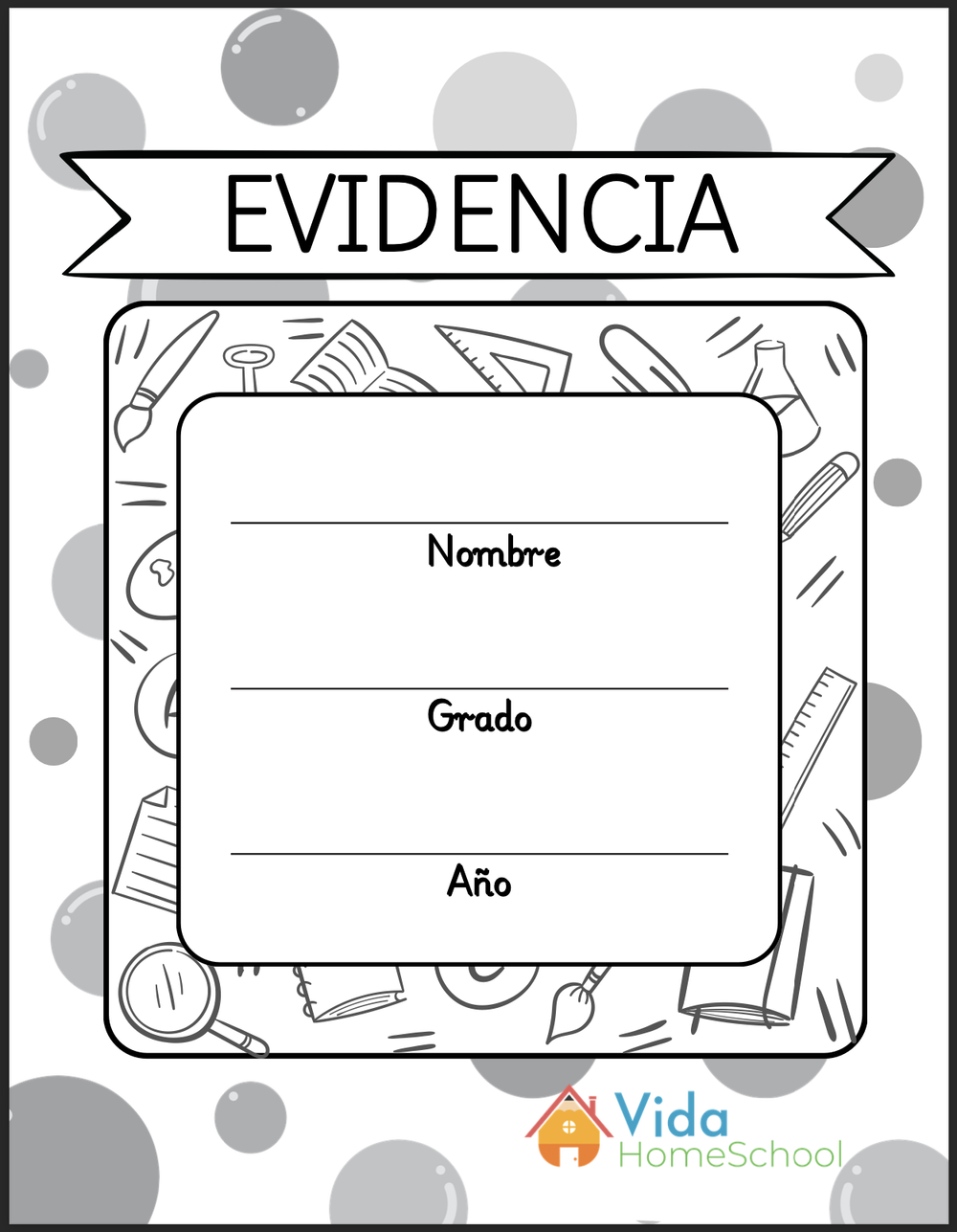 Evidencias o Portafolio en Español Full Color (Edición 2025 ...