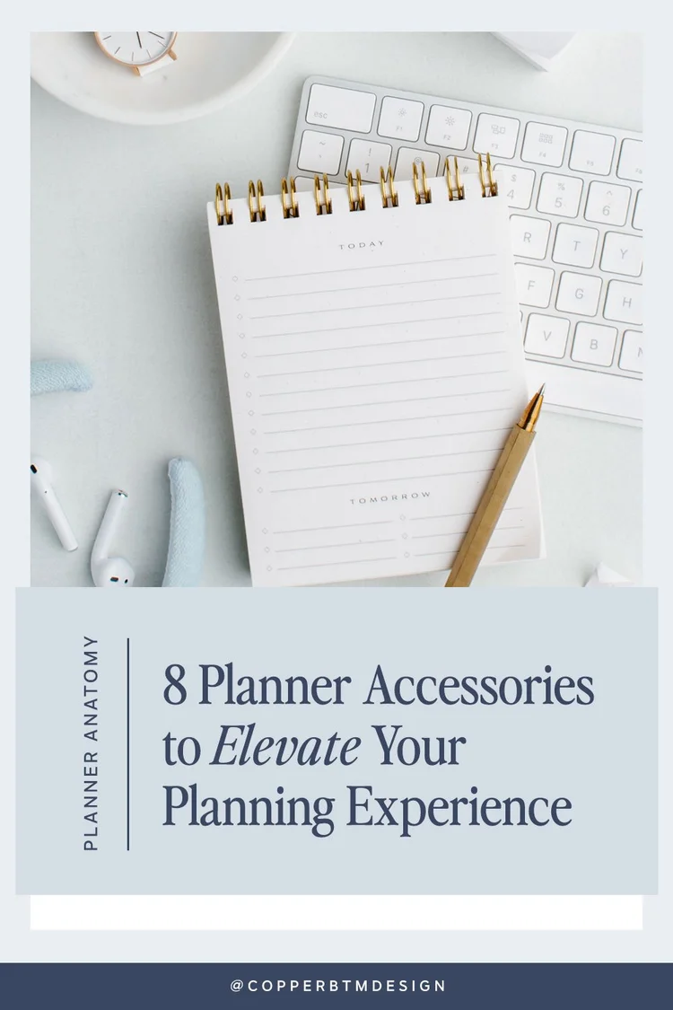 8 Planner Accessories to Elevate Your Planning Experience | Copper ...