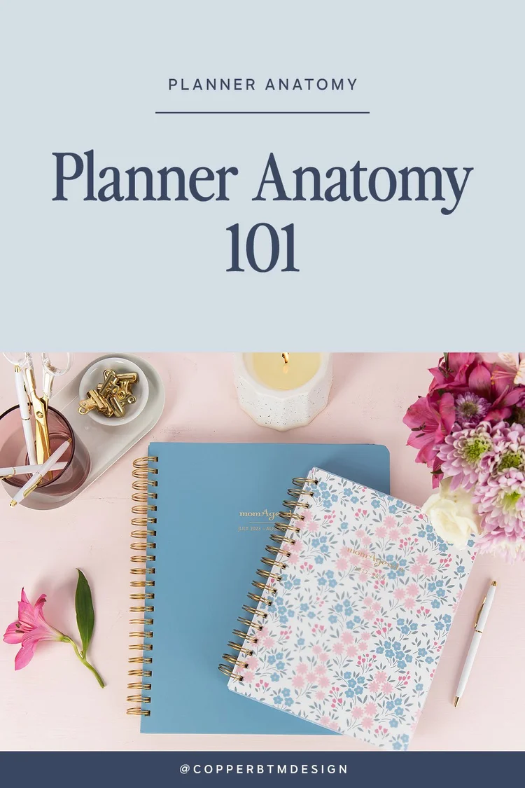 Planner Anatomy 101 | Copper Bottom Design Co.