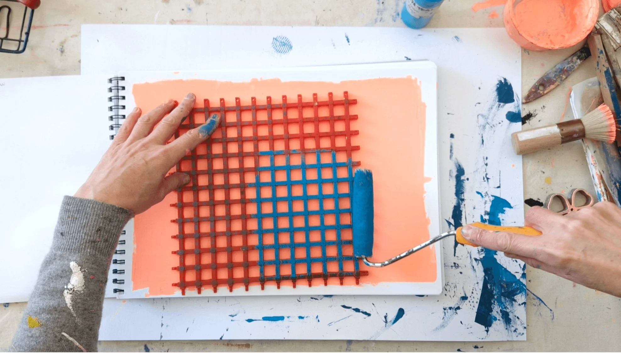 Creative mark making with vintage finds: Uncover unique art tools and techniques — Hélène ...