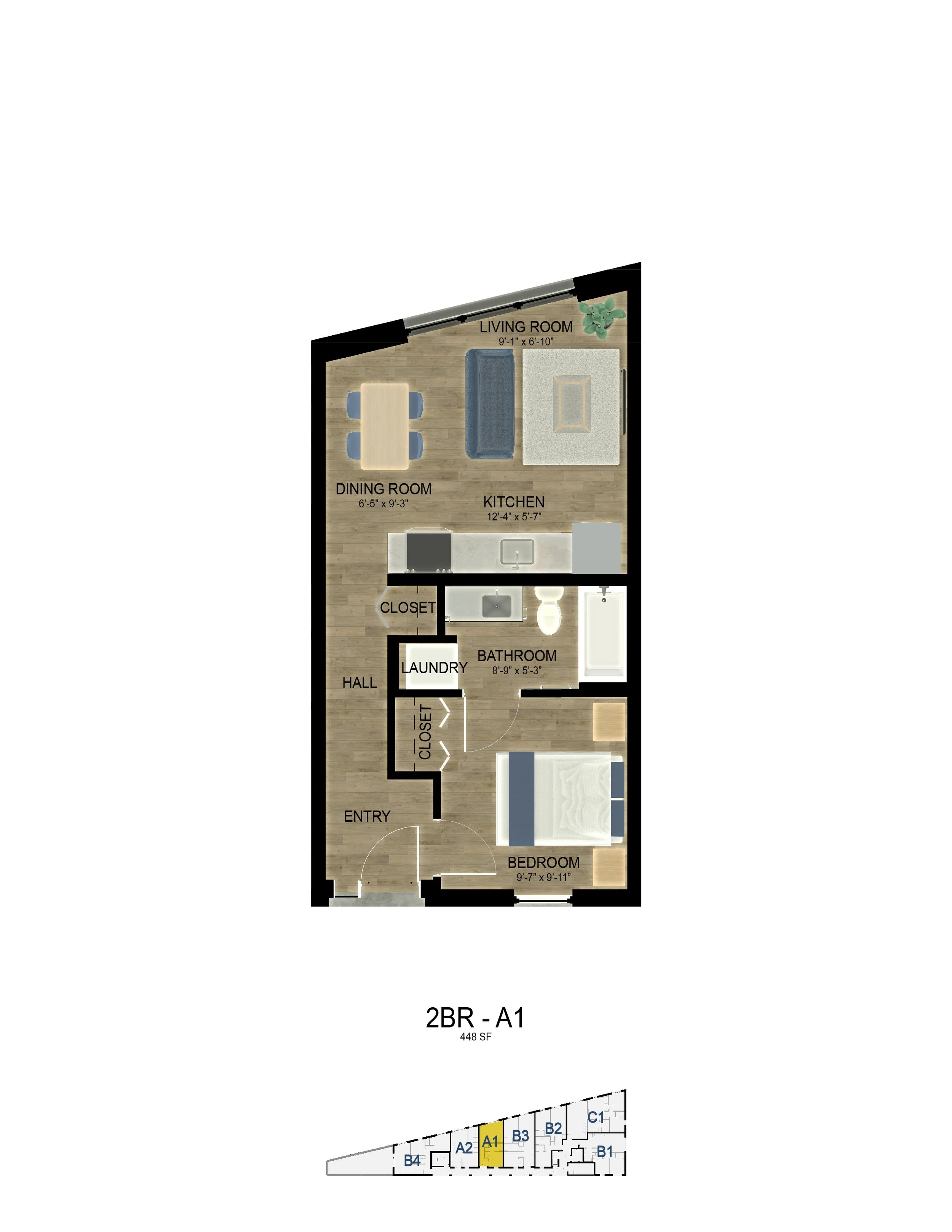 Floor Plans — The Burrell Denver