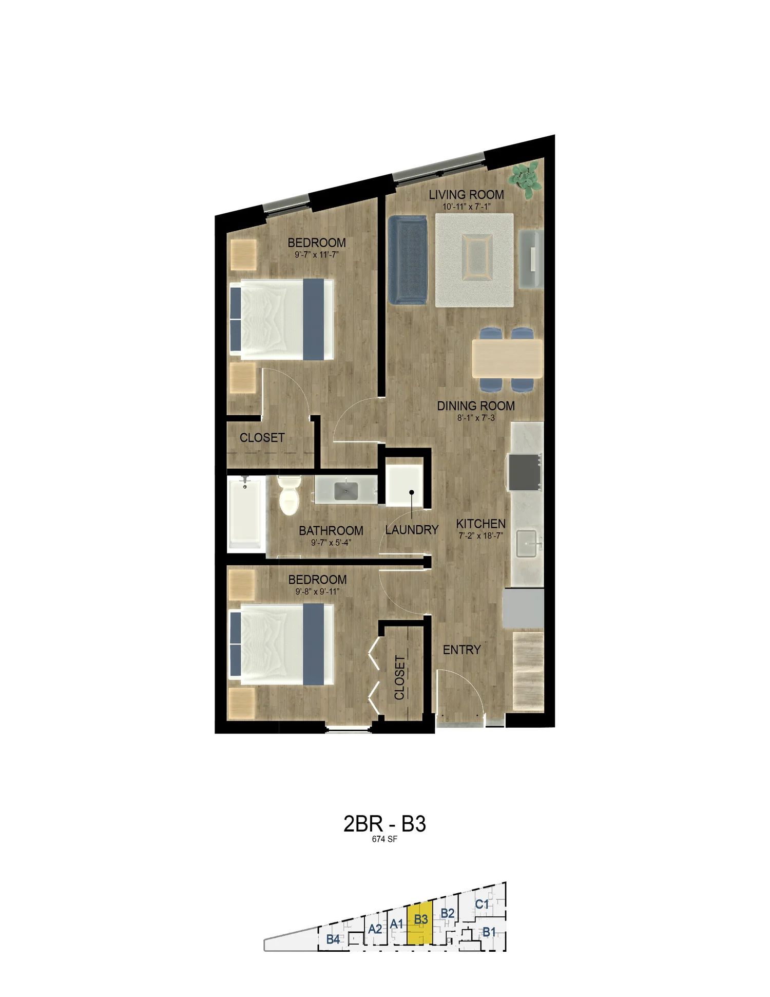 Floor Plans — The Burrell Denver
