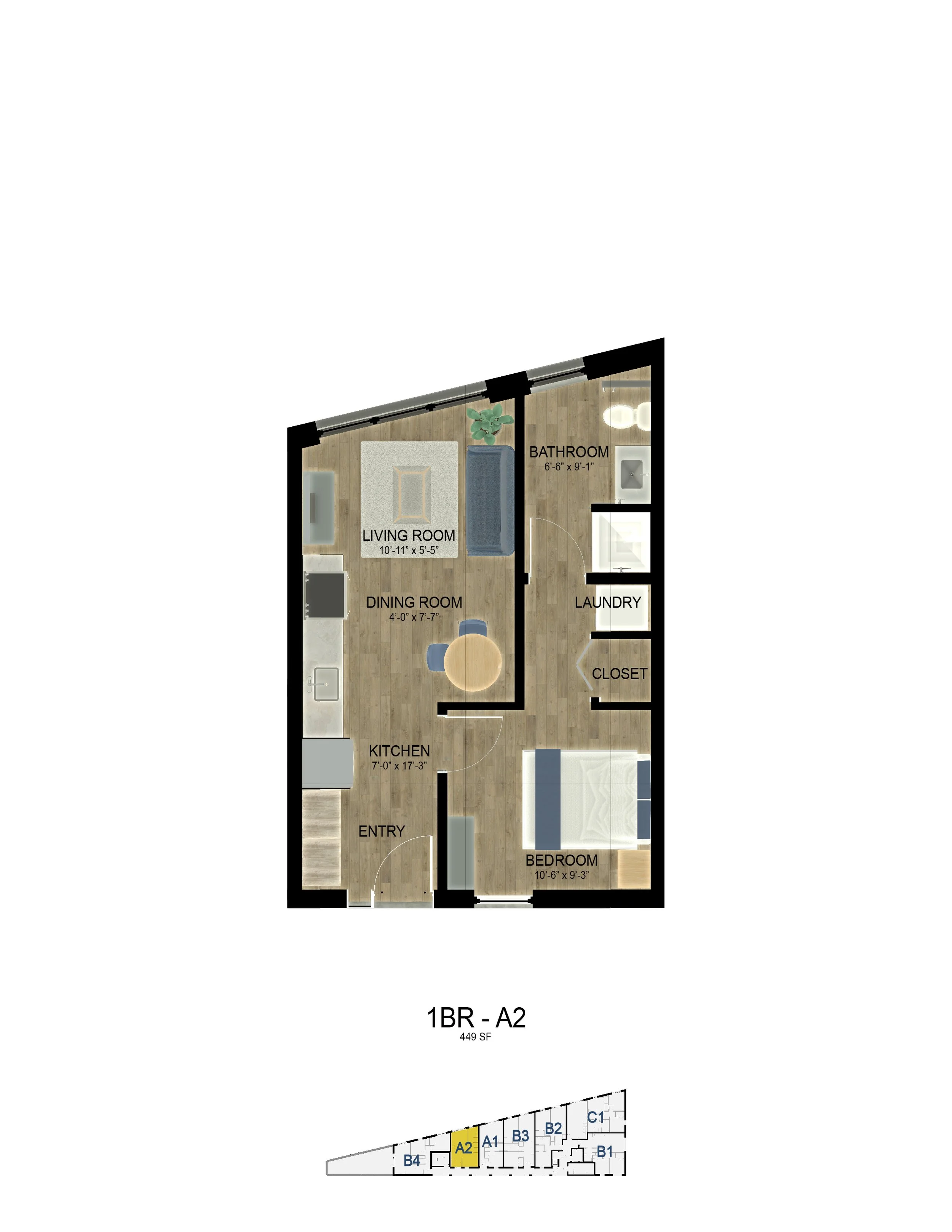 Floor Plans — The Burrell Denver