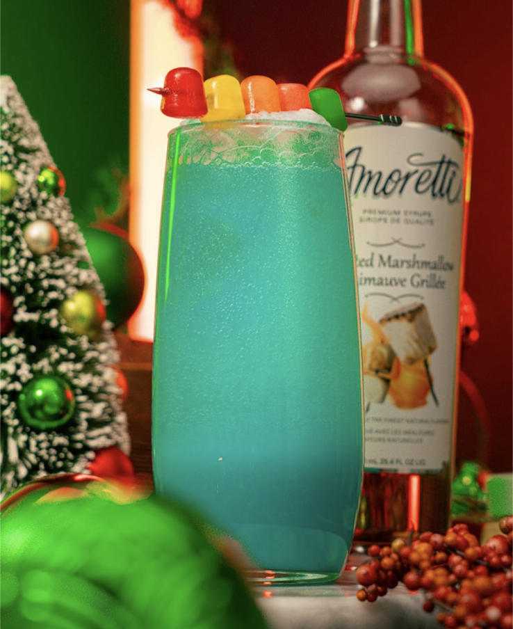Sea of Swirly, Twirly Gumdrops — Christmas Cocktail & Mocktail inspired ...