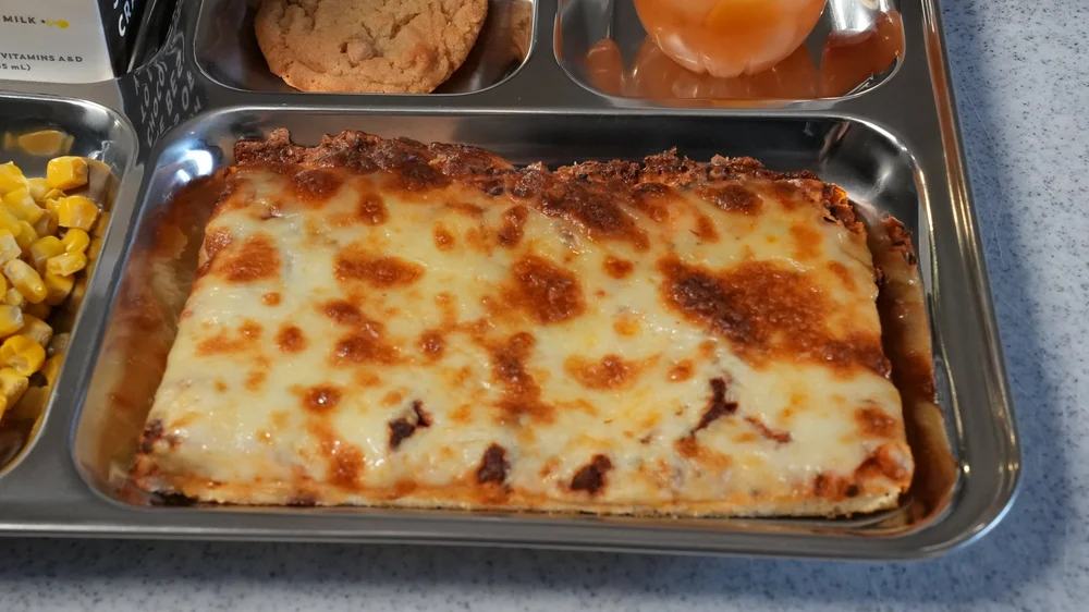 School Lunch Cheese Pizza — Tasting History