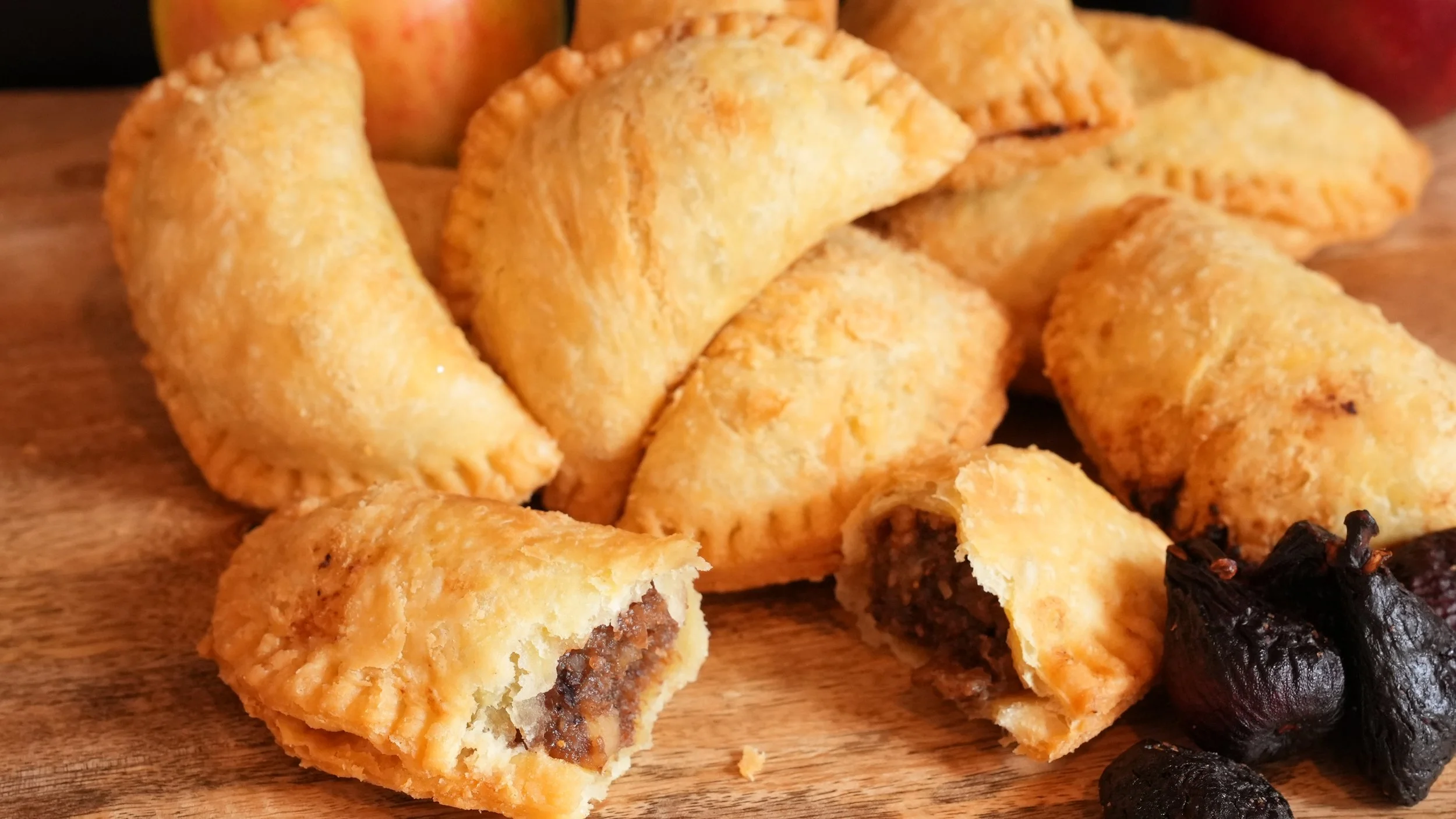 Apple, Fig, and Raisin Rissoles — Tasting History