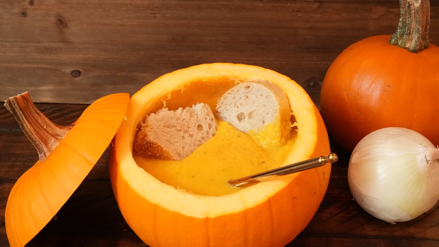 French Pumpkin Soup — Tasting History