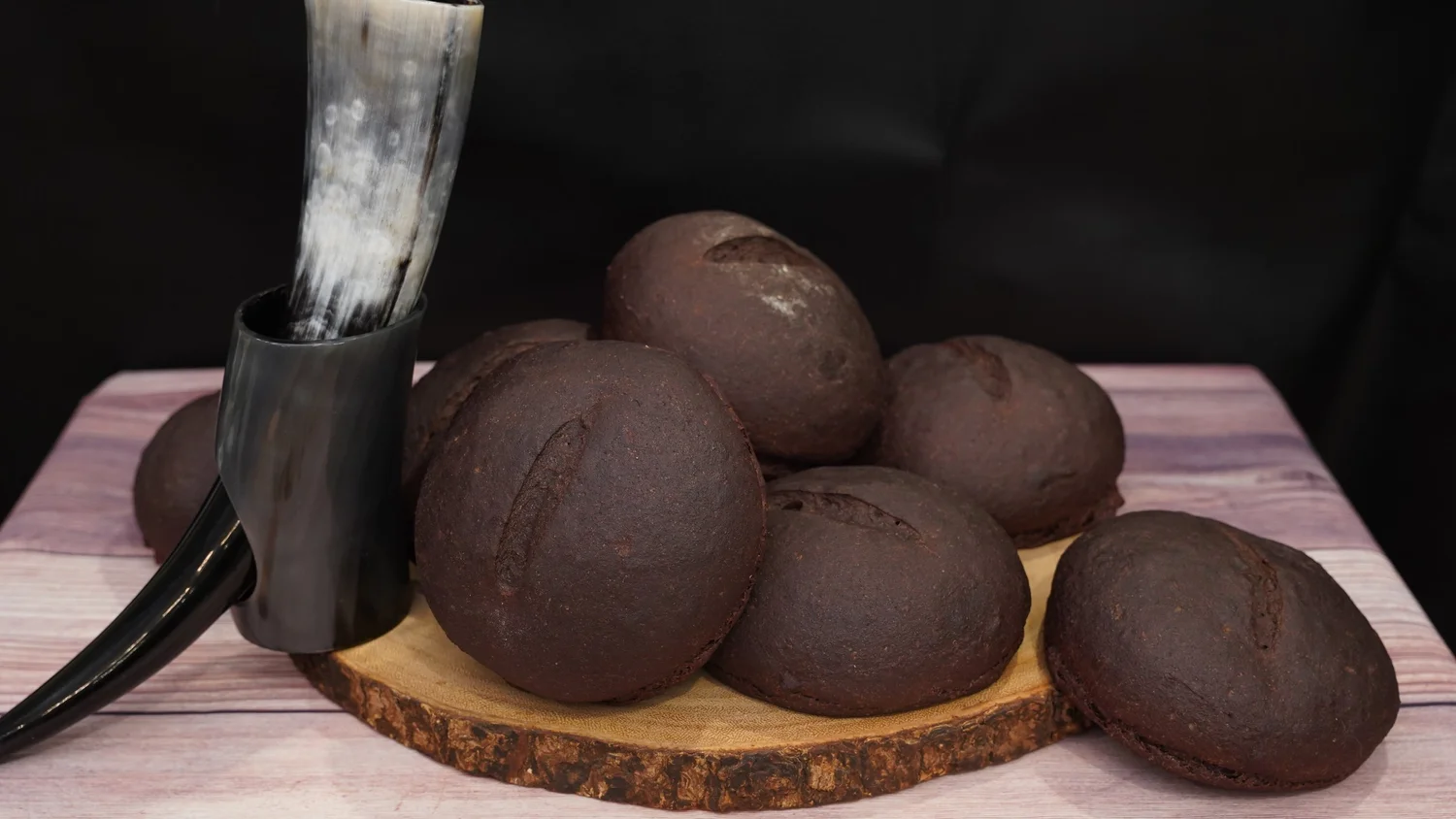 Viking Blood Bread — Tasting History