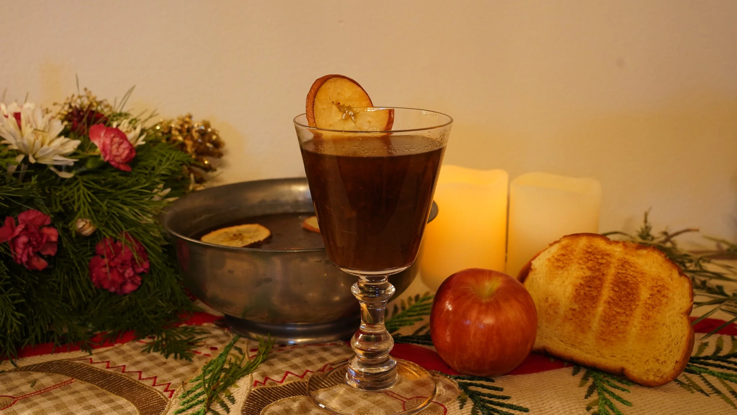 Wassail (Lambs Wool) — Tasting History