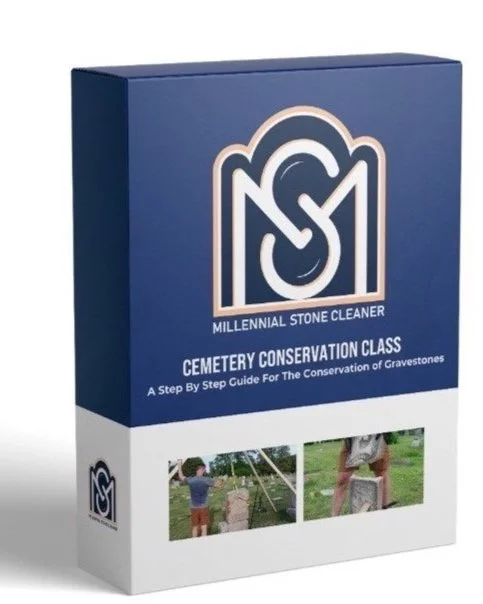 Cemetery Conservation Class — Millennial Stone Cleaner
